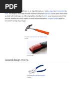 Ergonomic Handle Design Checklist | PDF | Thumb | Human Factors And ...