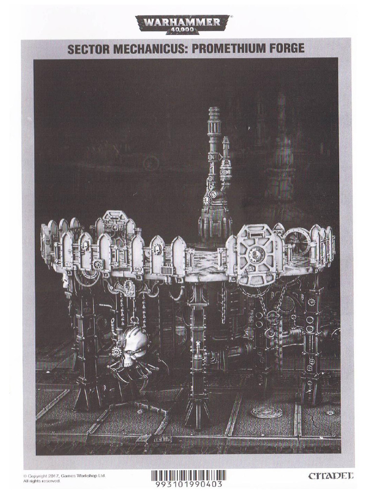 Sector Mechanicus Promethium Forge | PDF