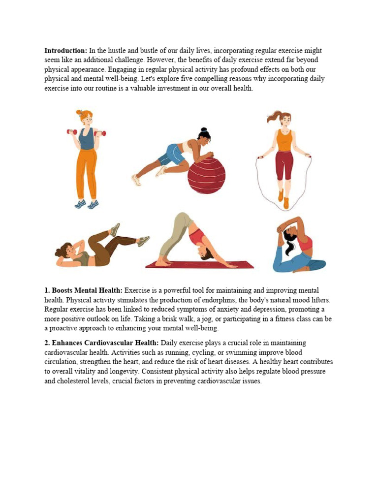 Introduction Pdf Physical Fitness Health Care