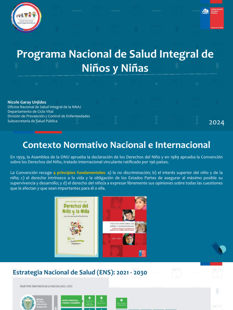 PPT-Programa-Salud-Integral-Salud-Publica | PDF | Educación de la primera infancia | Derechos de ...