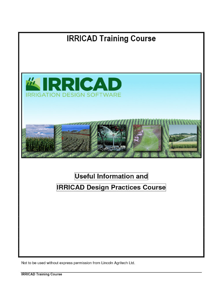 IRRICAD Training Course - PDF | PDF