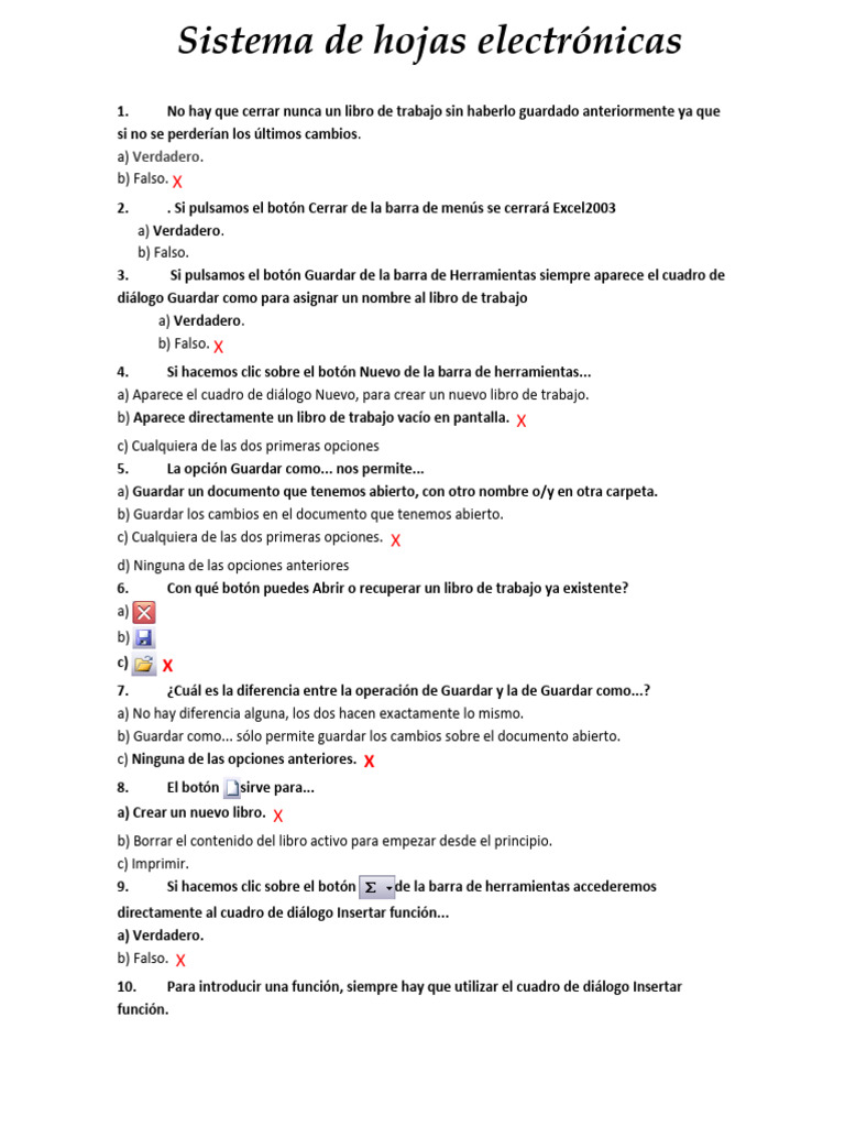 Guía de Uso de Excel: Funciones y Botones | PDF