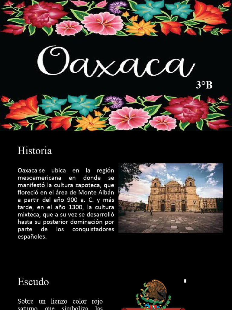 Oaxaca y Su Cultura | PDF | Mesoamérica | Cultura de las Americas