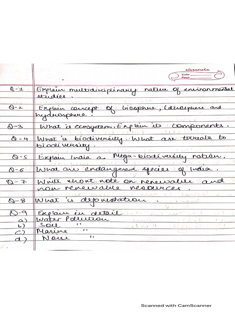 Evs Assignment | PDF
