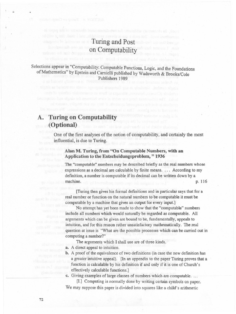 Computability Computable Functions Logic | PDF | Mathematical Logic ... Computability Computable Functions Logic | PDF | Mathematical Logic ...