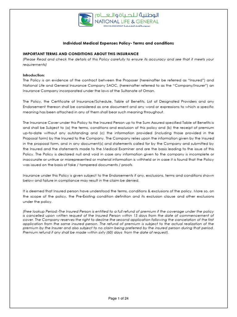Health Insurance TC | PDF | Hospital | Insurance