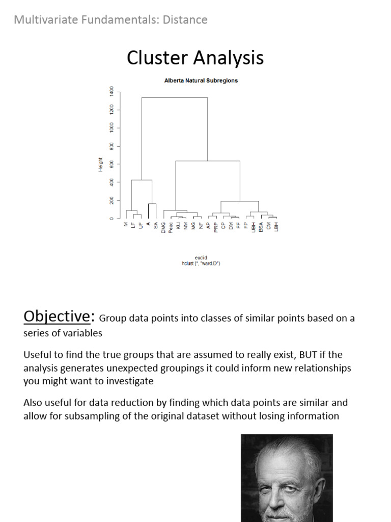 Clad Cluster Analysisi Slides-Clusteranalysis | PDF | Cluster Analysis | Variance