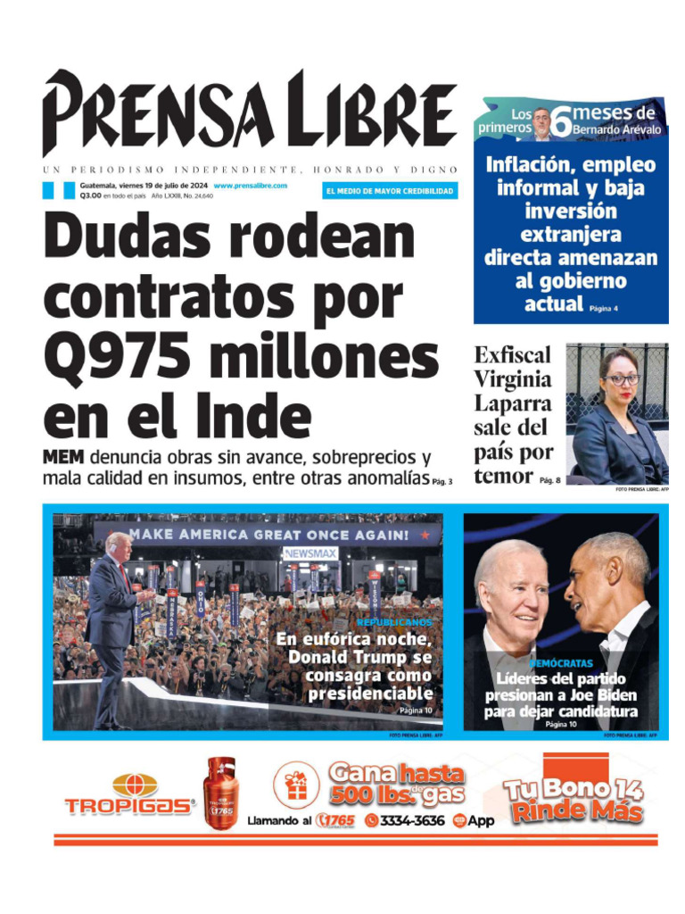 19-07-2024 Prensa Libre | PDF