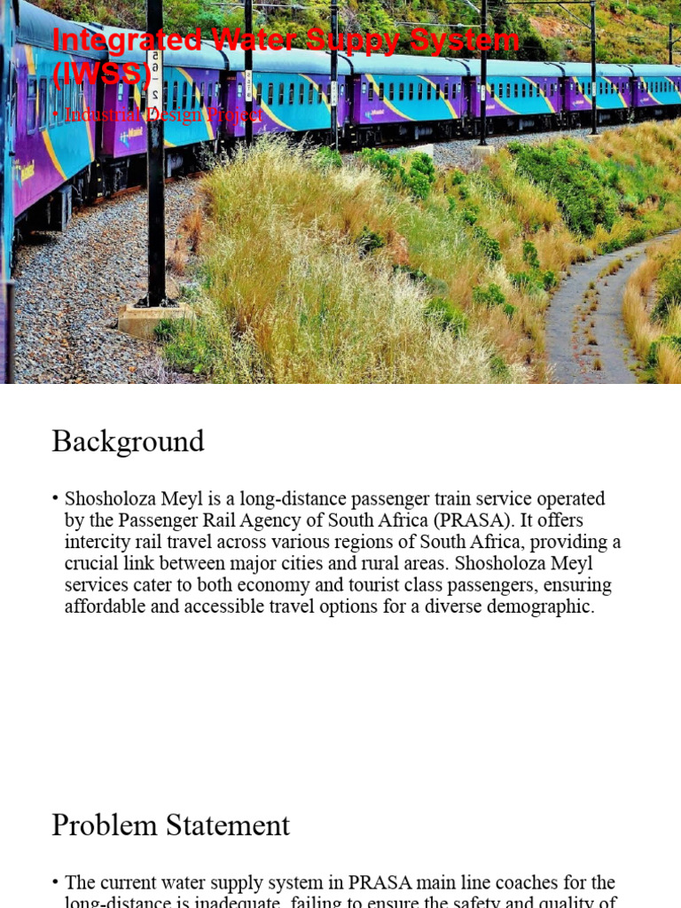 Integrated Water Suppy System (IWSS) | PDF | Water Supply Network ...