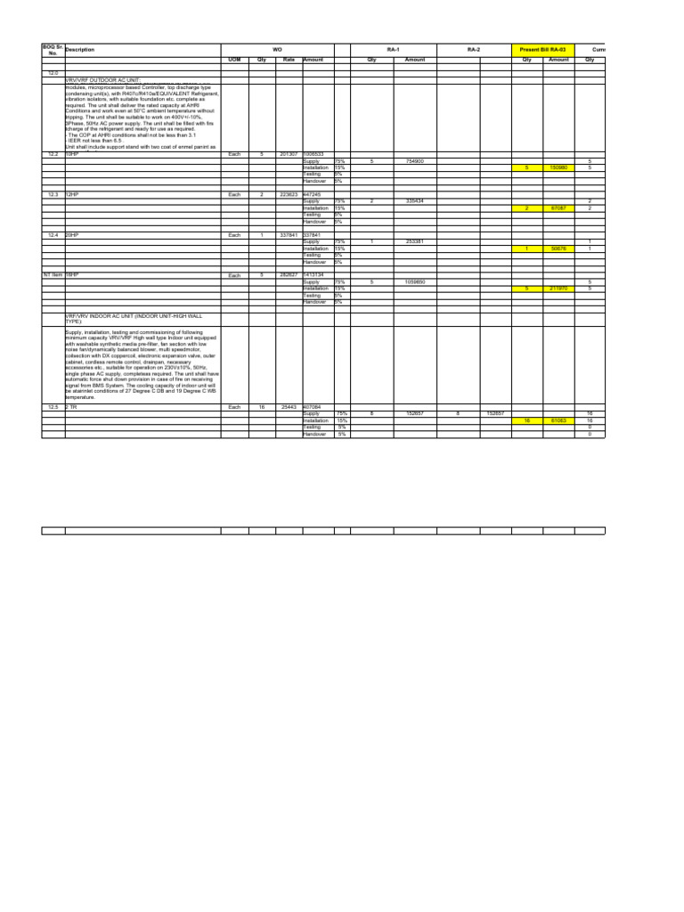 VRF/VRV AC Units Installation Guide | PDF | Pipe (Fluid Conveyance) | Air Conditioning