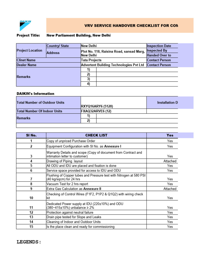 Zone-2 - Commissioning Details | PDF | Manufactured Goods | Equipment