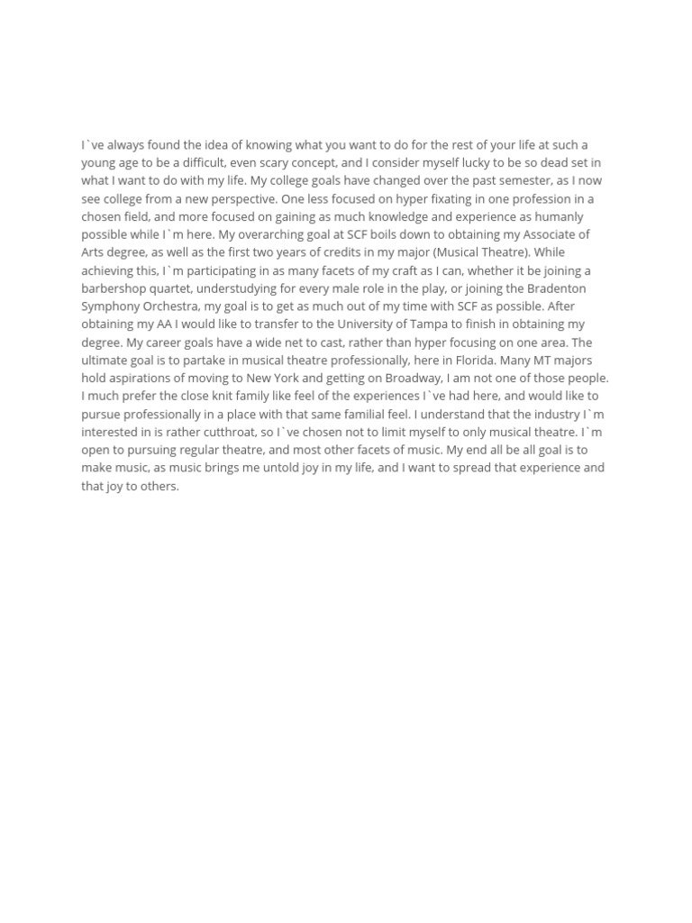 College&Career Goals | PDF College&Career Goals | PDF