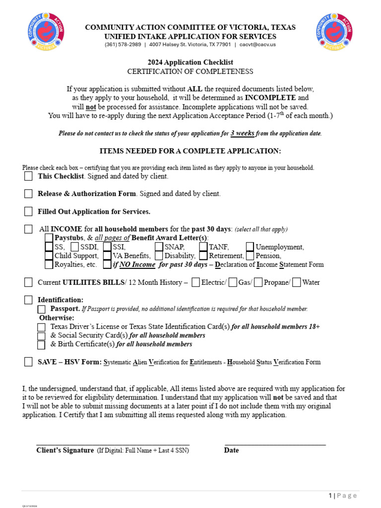 2024 CACVT Application Fillable-Be05c276 | PDF | Unemployment ...