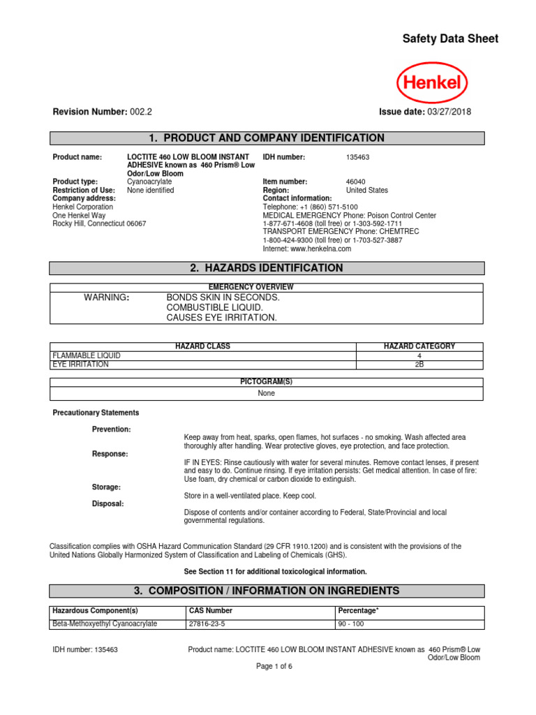 6P US EN safetyDataSheet Sds 8799831064580 0 1 | PDF | Firefighting | Water