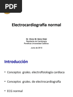 Tabla_ Valores normales de ondas e intervalos del ECG | PDF | Corazón ...