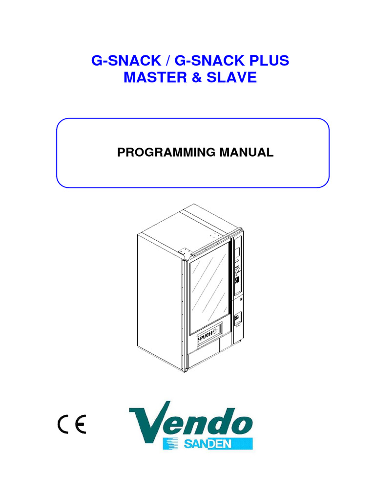 G-Snack-Programming-Manual Snack Vendo | PDF | Elevator | Daylight ...