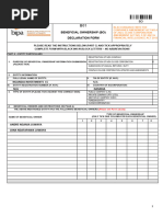 U.S. Customs Form: CBP Form 7533 - Inward Cargo Manifest For Vessel ...