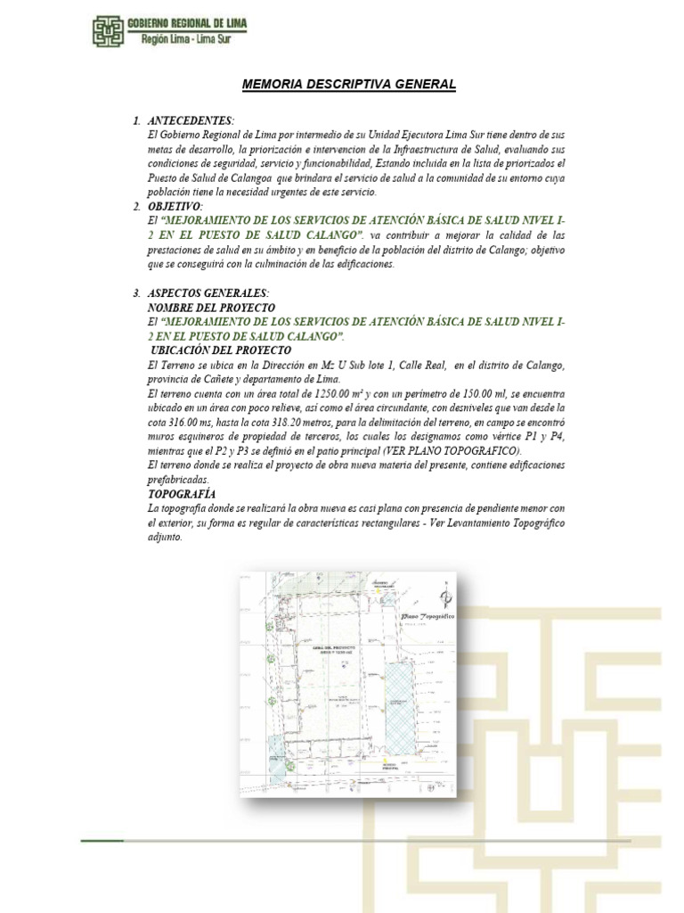 Memoria Descriptiva | PDF | Clima | edificio