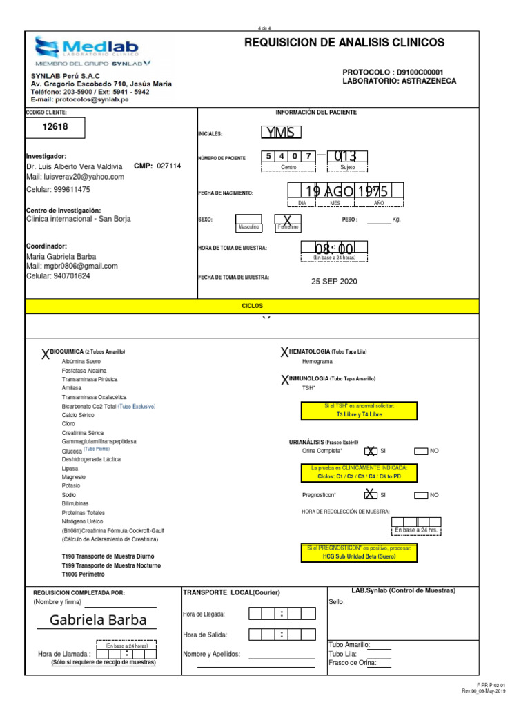 Requisicion Modelo | PDF