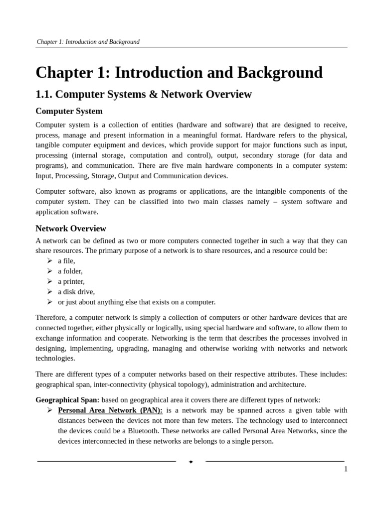Computer Systems & Network Basics | PDF | Internet Protocol Suite | Computer Network