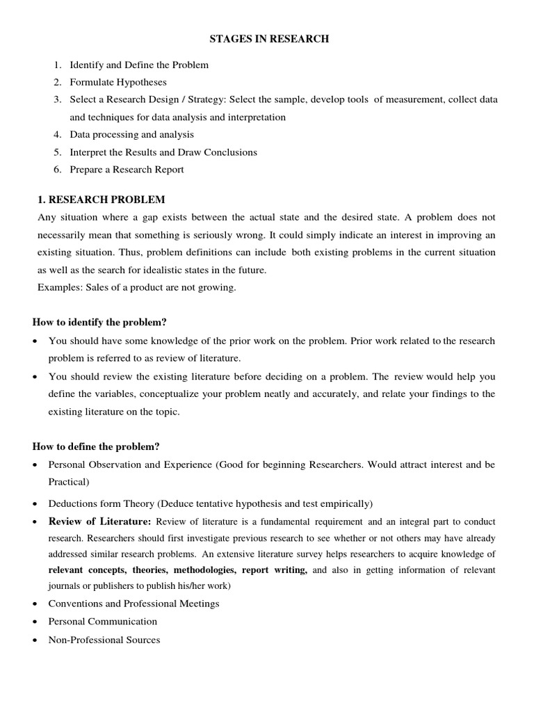 Research Process & Design | PDF | Hypothesis | Experiment