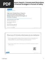 2024 ISMP Updated List of High-Alert Medications | PDF | Medical ...