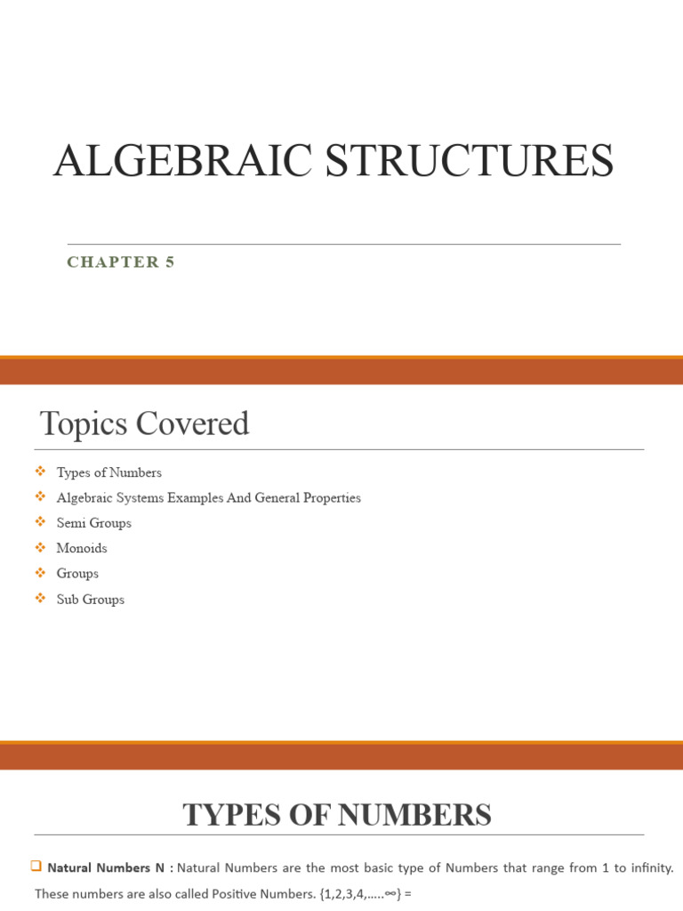 Algebraic Structures Ass Dbatu | PDF | Numbers | Integer