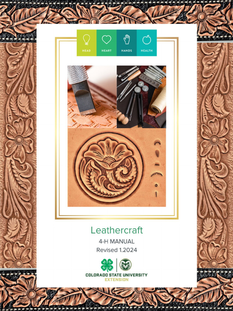 4H Leathercraft Manual 2024 | PDF | Leather