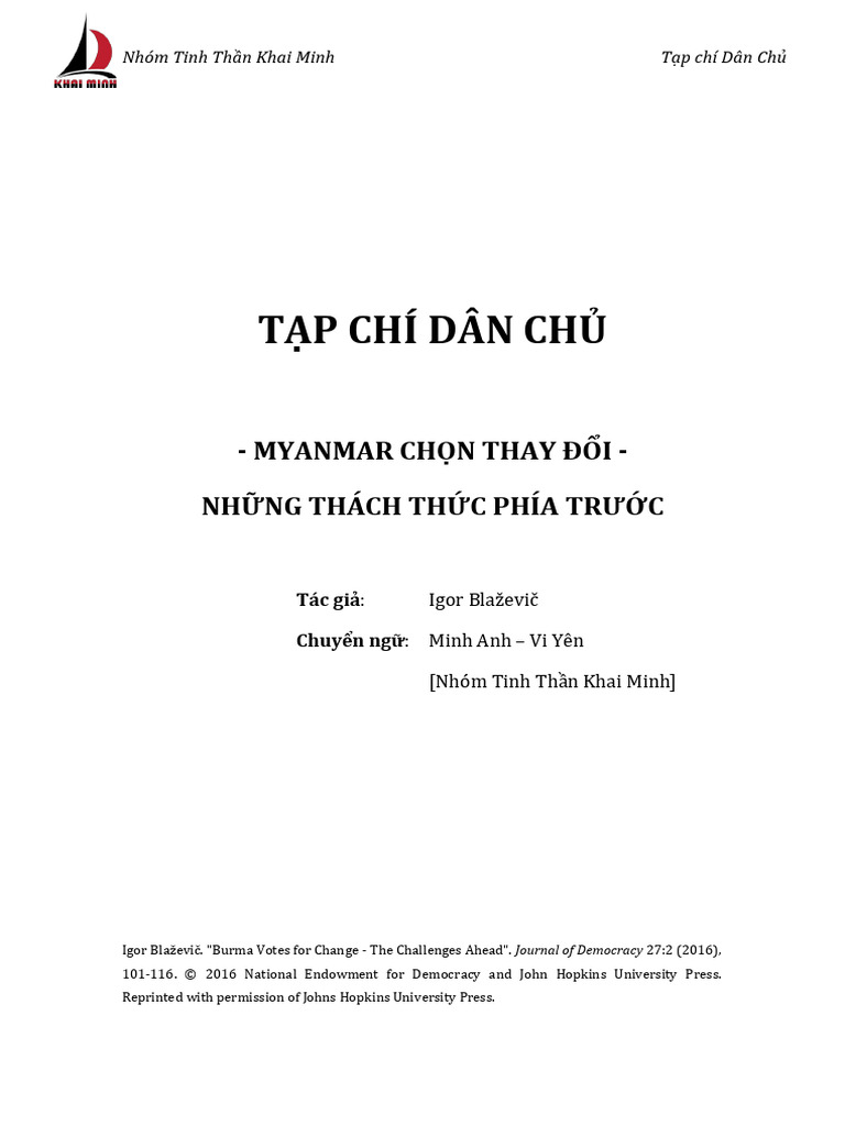 (KhaiMinh) (TCDC) 2 NhungThachThucPhiaTruoc | PDF