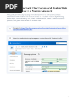 Facts Family Portal Aka Renweb Instructions | PDF
