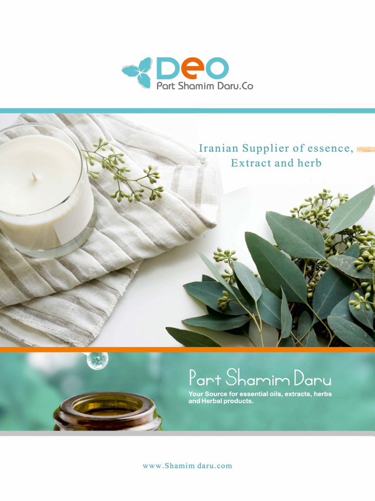 PDF Katalog Shamim en | PDF | Essential Oil | Medicinal Plants