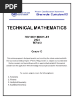 Grade 10 Practical Term 3 | PDF | Computer Science | Computing