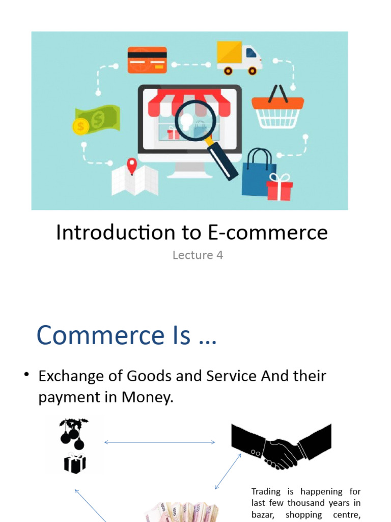 CF Lecture 4 E-Commerce | PDF | E Commerce | Online Shopping