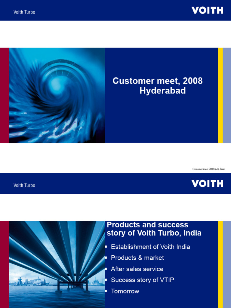 SM-Bs Presentation at Customer Meet 2008 | PDF | Secondary Sector Of The Economy