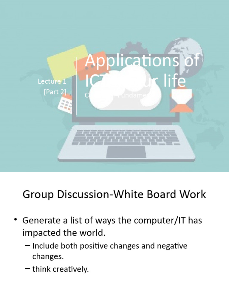 CF Lecture 1.2 - Discovering Computer | PDF | Technological Convergence | Internet