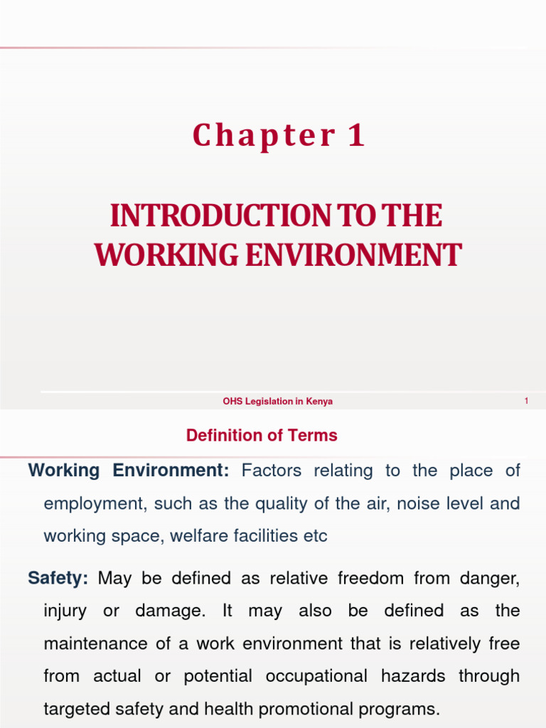 Chapter 1 - Introduction To The Working Environment | PDF ...