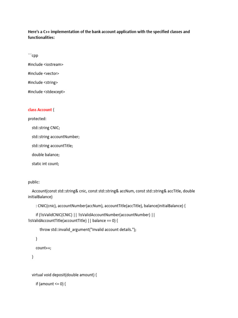 Program1 Pdf C Object Computer Science 7354