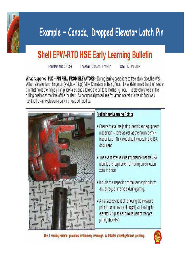 2004-2008-Examples of DROPS Incidents | PDF | Crane (Machine) | Elevator