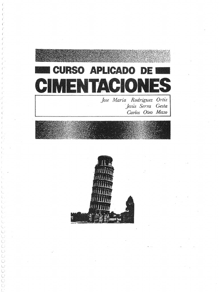 Libro Cimentaciones | PDF