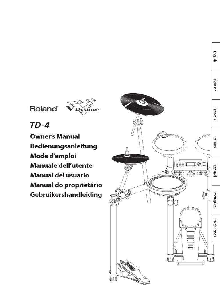 td4 | PDF | Drum Kit | Electronics