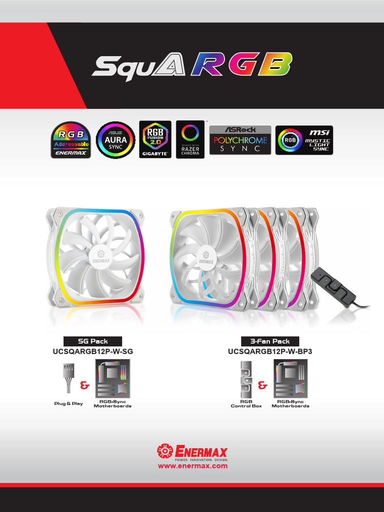 SquA-RGB-White-Version-datasheet | PDF | Rgb Color Model | Light ...