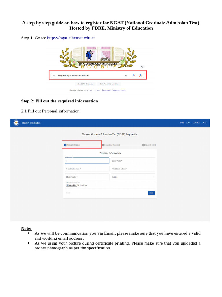 Ngat Registration Guide | PDF | Login | Email Spam