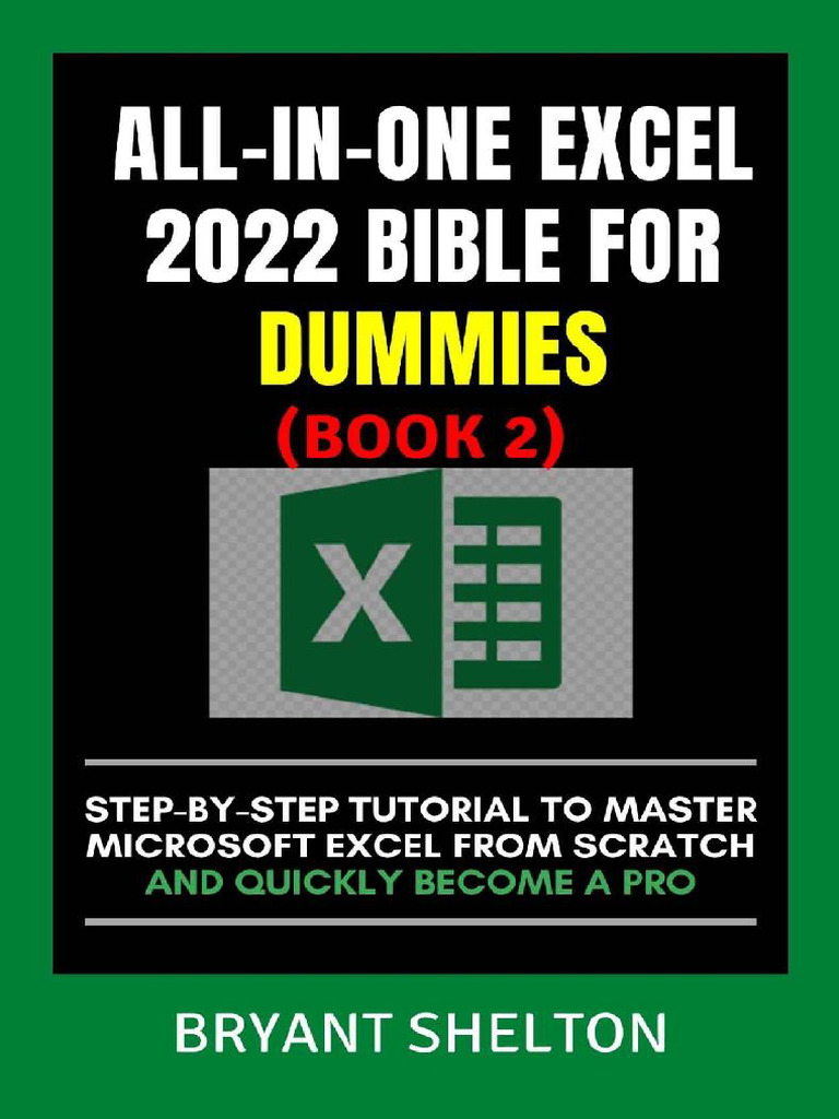 Excel Bible For Dummies All-In-One | PDF | Microsoft Excel | Spreadsheet