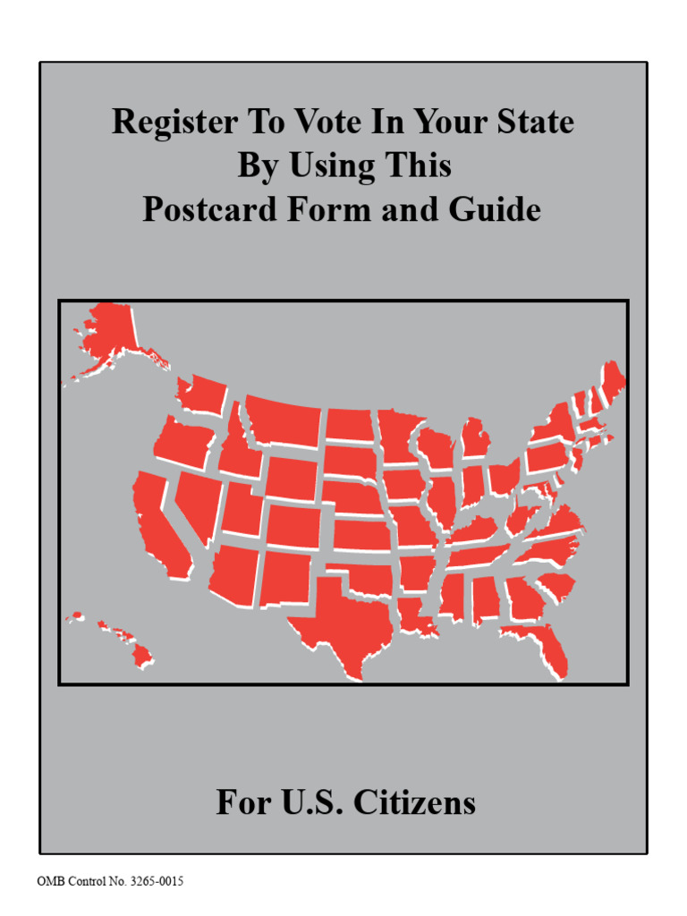 How to Register to Vote by Mail | PDF | Voter Registration | Identity ...