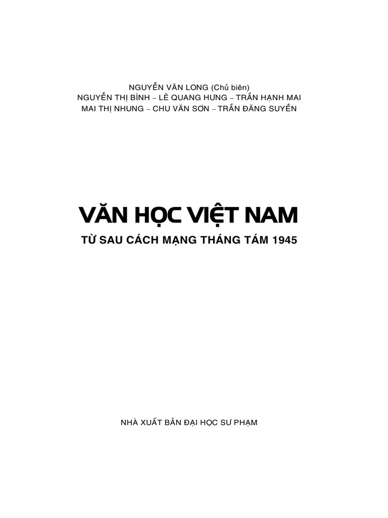 Vun H C Vi T Nam: T Sau Cách MNNG Tháng Tám 1945 | PDF