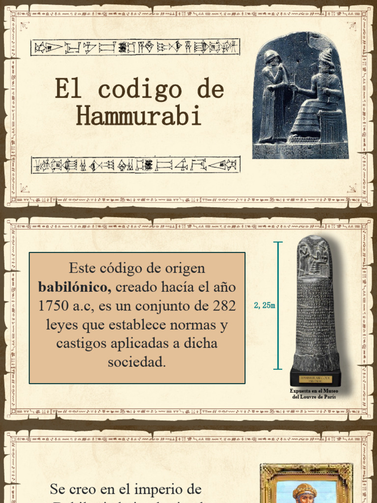 Codigo de Hammurabi - Juramento Hipocratico | PDF | Hammurabi | Justicia