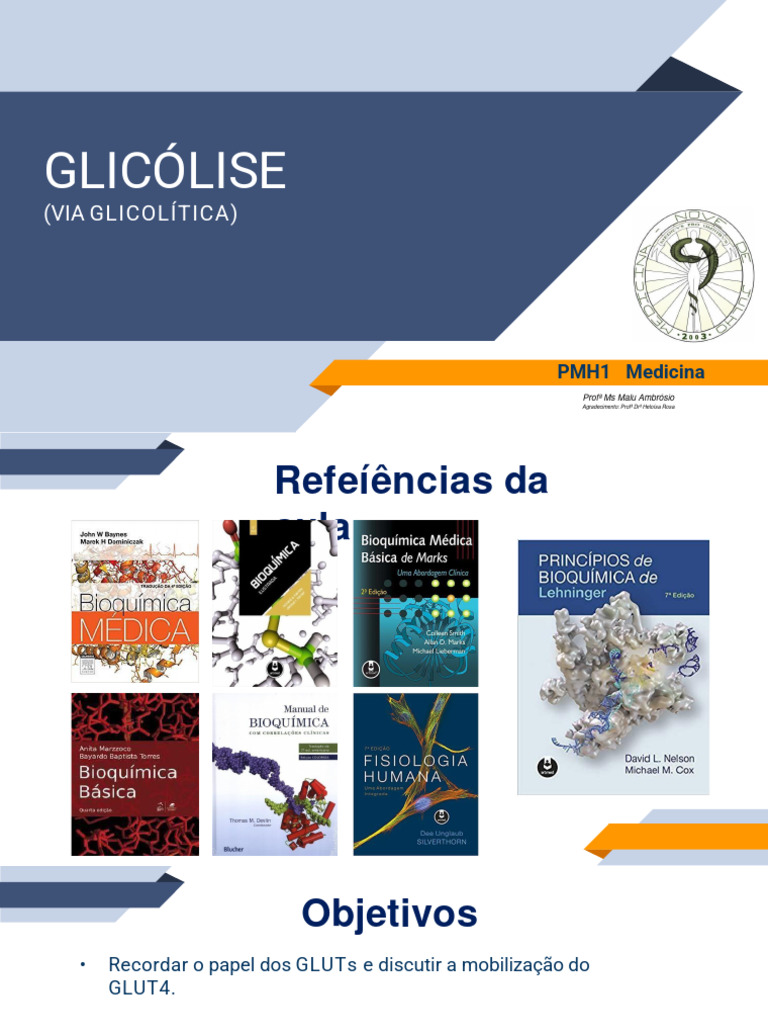 Glicólise: Funções e Regulação Metabólica | PDF | Glicolise | Ácido ...