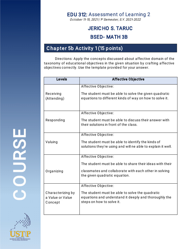 Activity 5b AJAN | PDF