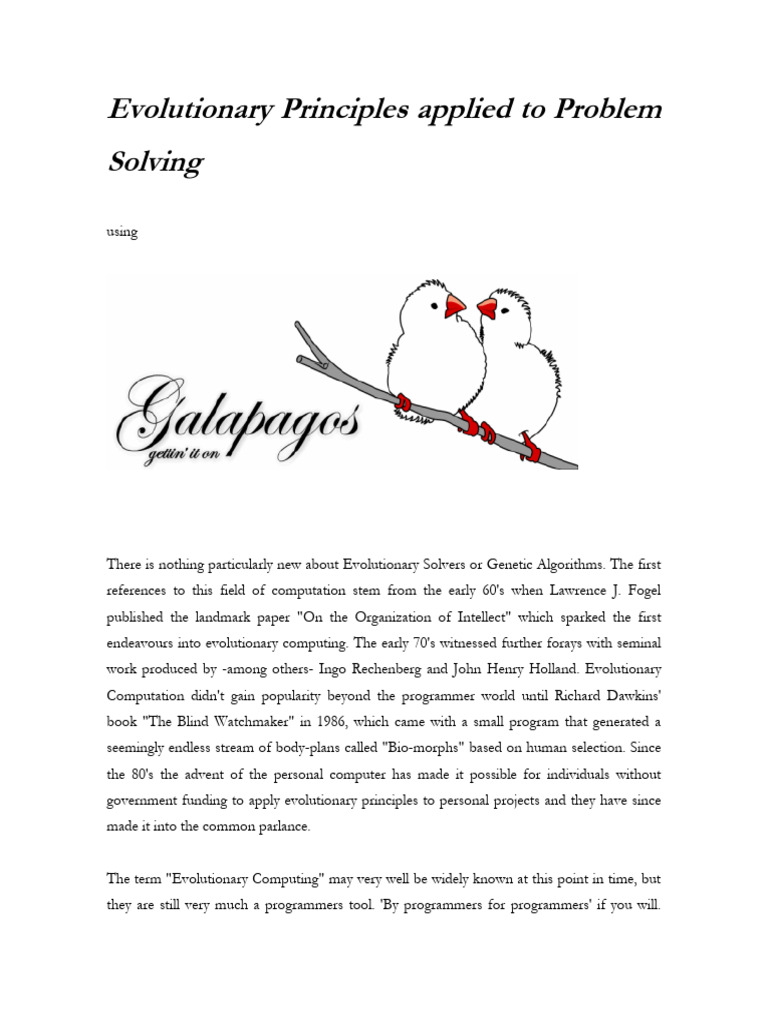 2011 - David Rutten - Evolutionary Principles Applied To Problem ...