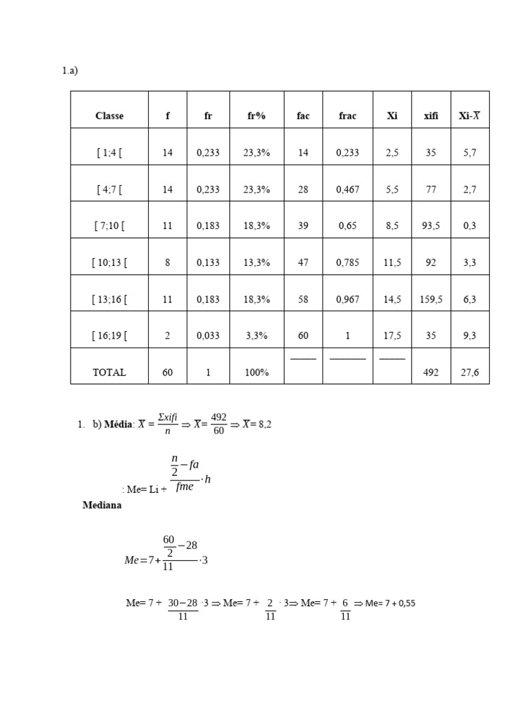 ESTATISTICA | PDF